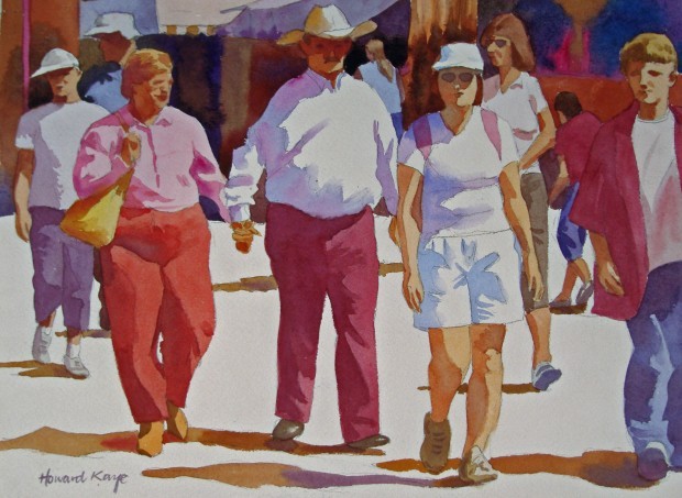 Former English professor Howard Kaye finds his niche in art