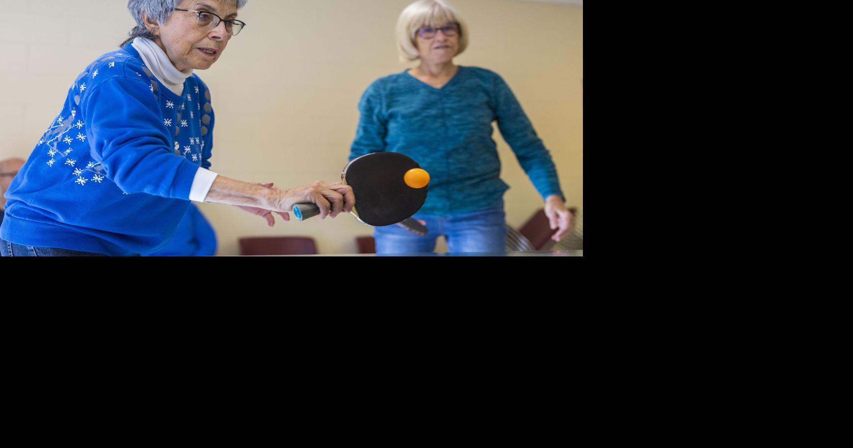 Ping pong brings retirees together at Lincoln rec center