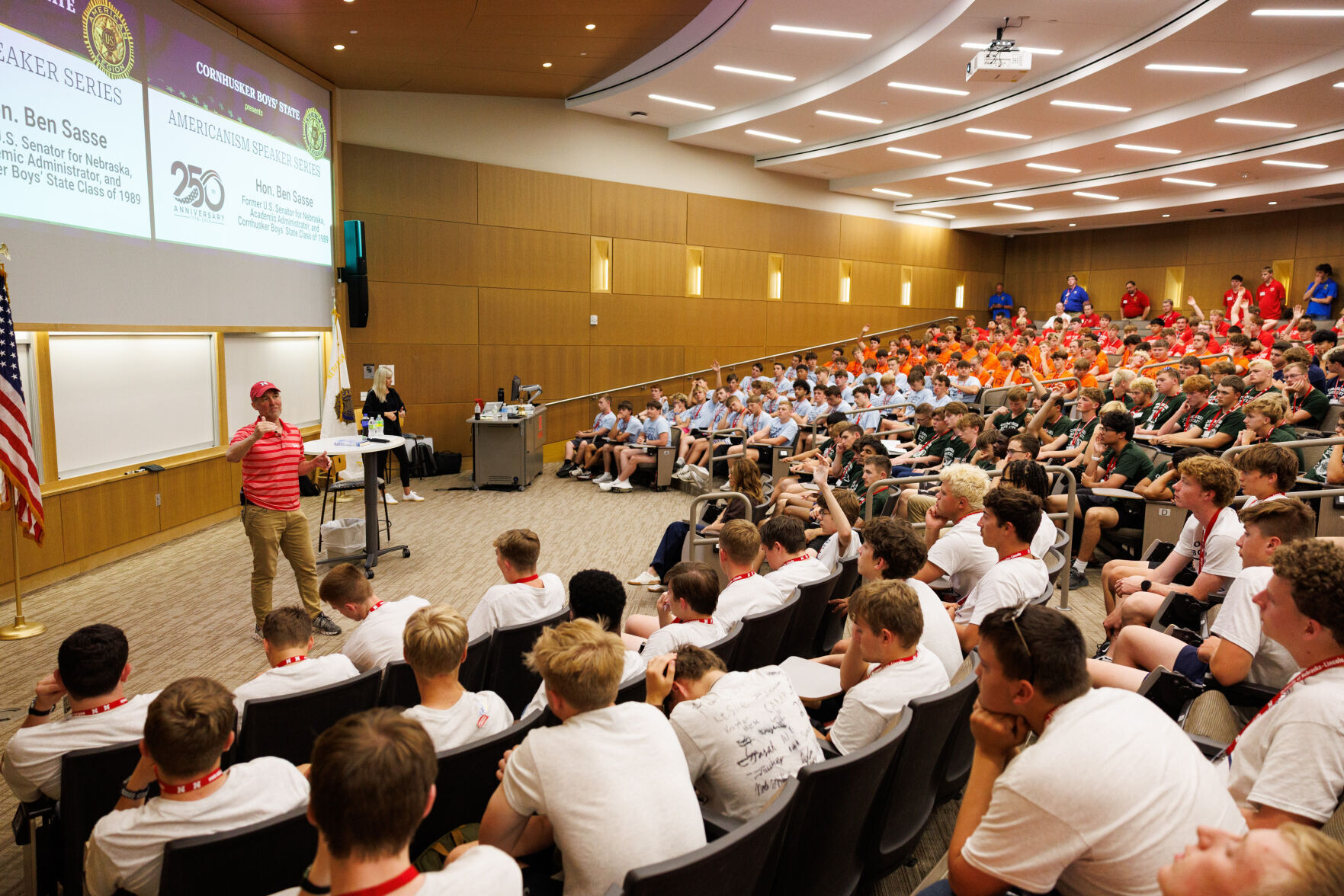 Ben Sasse speaks to young Nebraskans at Boys State