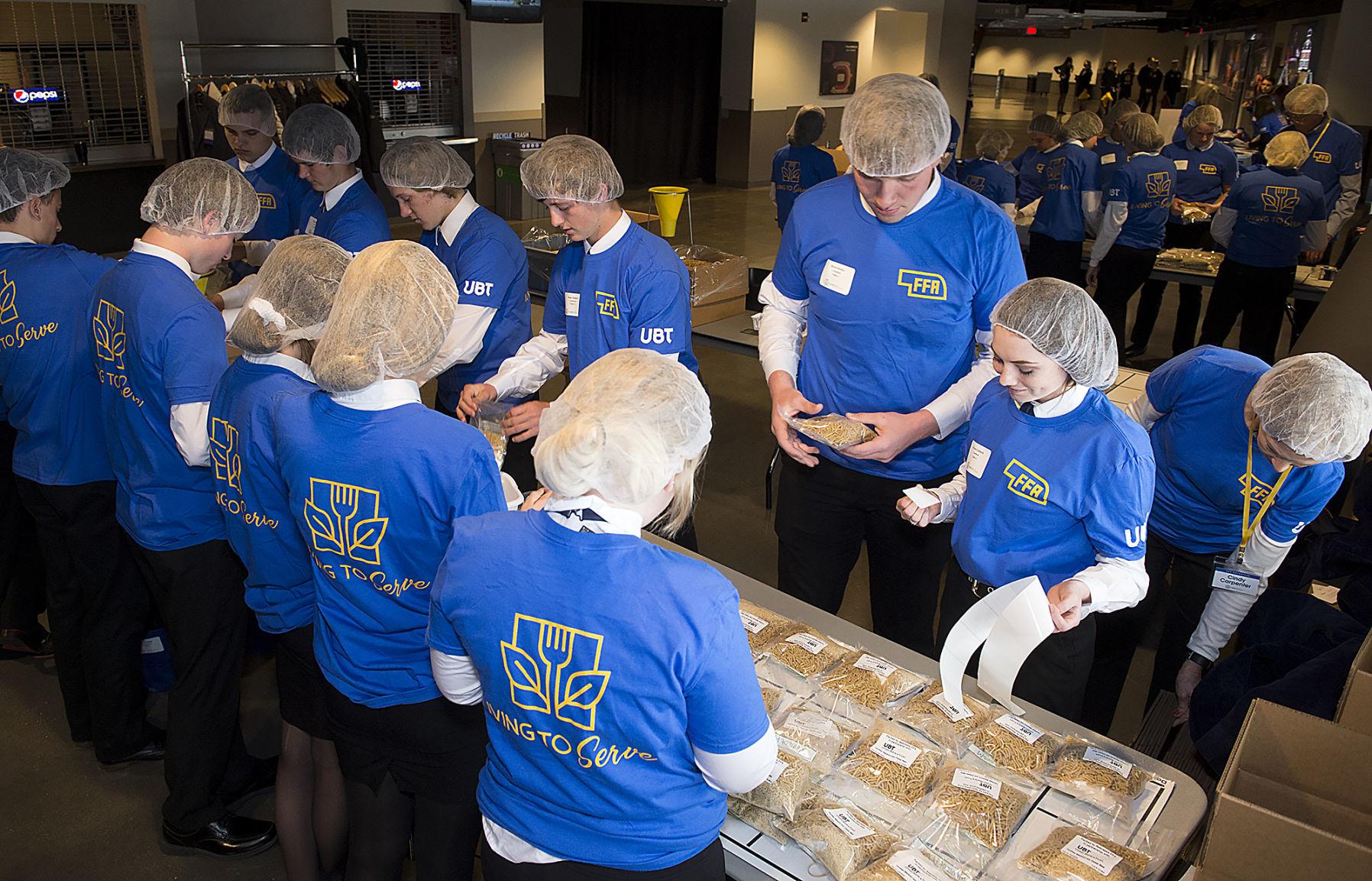 Photos: FFA service project