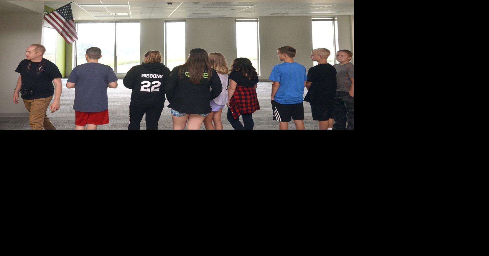 Moore Middle School welcomes 314 students, person for whom it was named