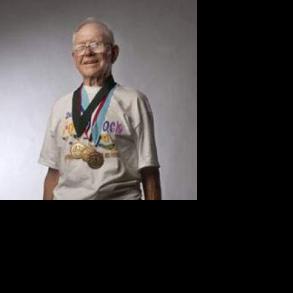 Octogenarian doesn't let his age stop him from running