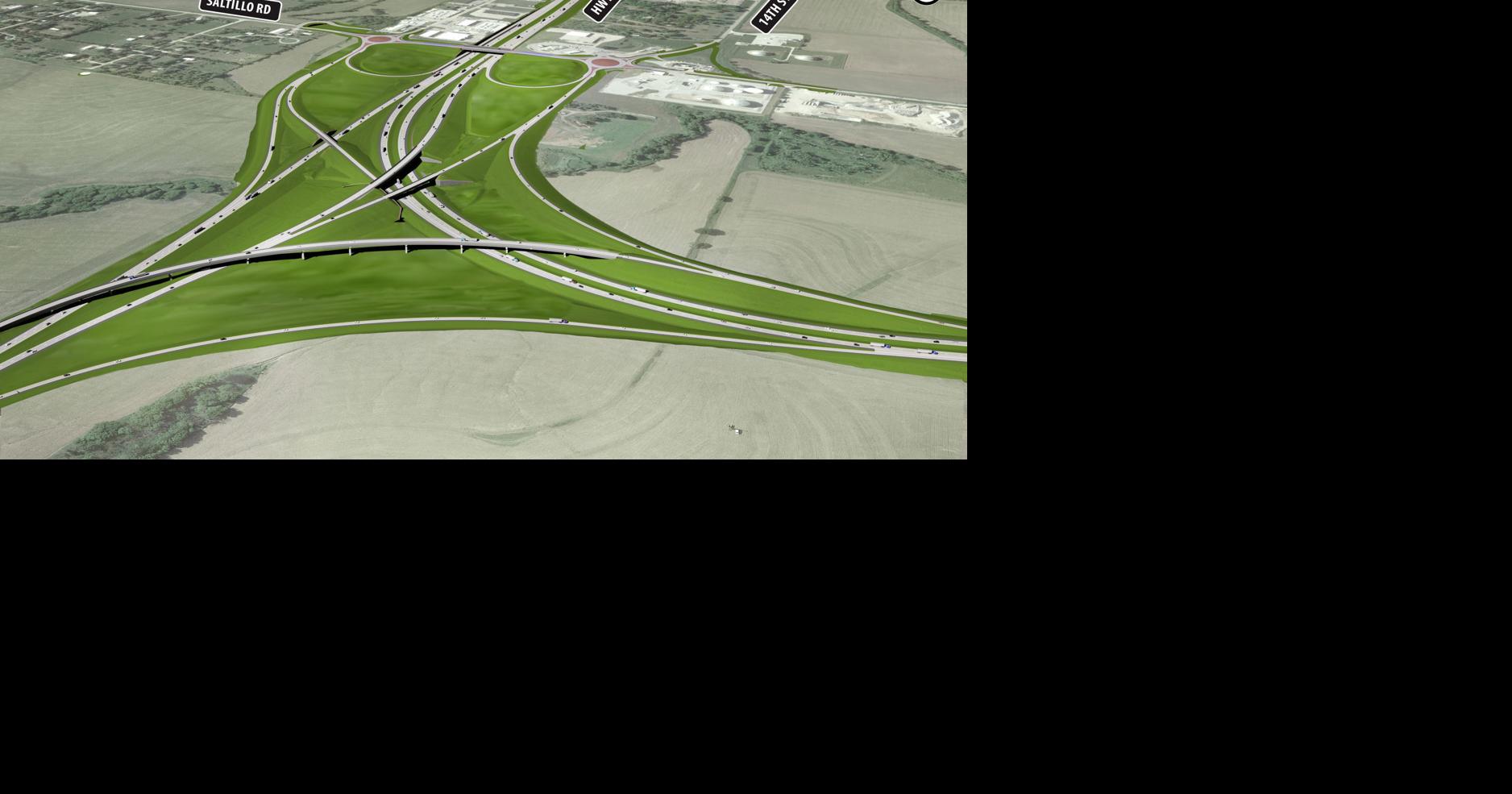 Head-to-head traffic to end through South Beltway interchange