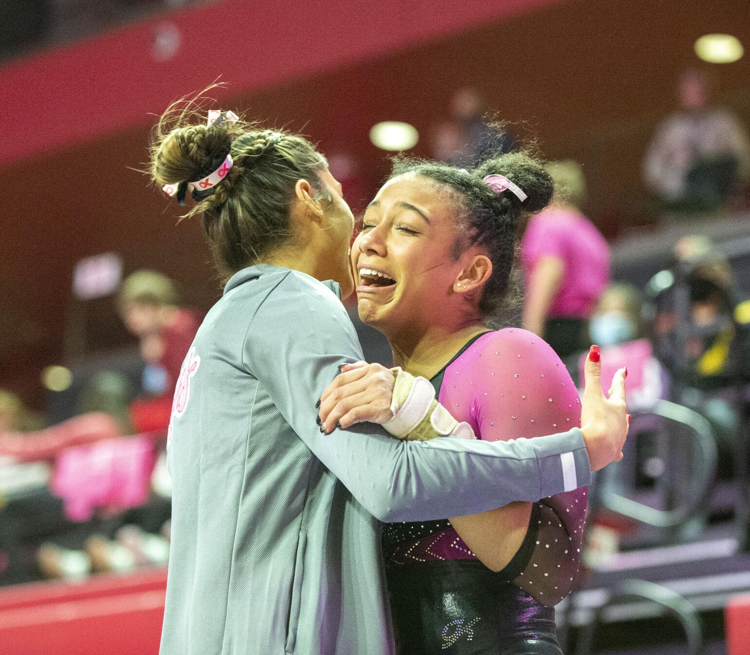 Nebraska's Kinsey Davis earns all-Big Ten honors in gymnastics