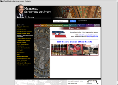 Letter, 8/9: Secretary of State needs secure site