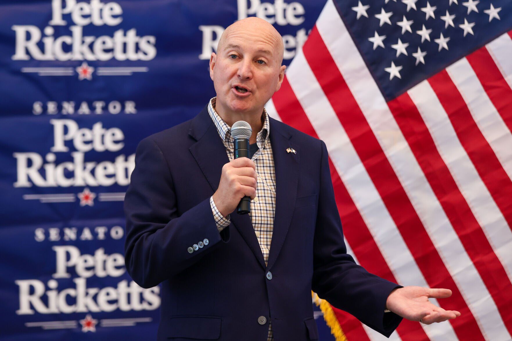 Nebraska Sen. Pete Ricketts ad spending dwarfs Dan Osborn