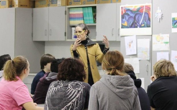 Art trees produced by artists, students enhance Nebraska City