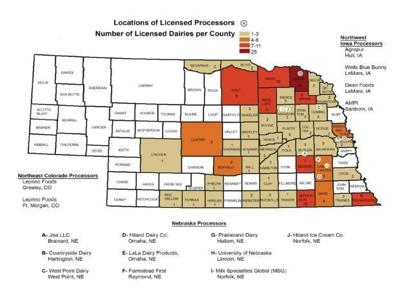 By the numbers: Dairies in Nebraska