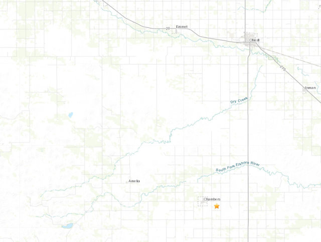 Earthquake felt in northeast Nebraska