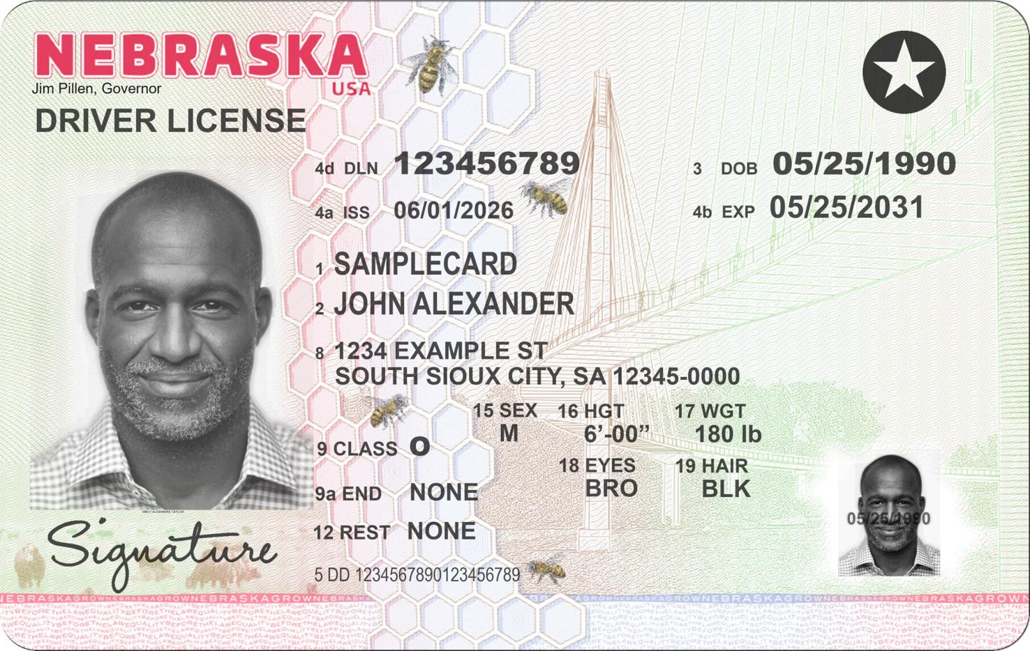 Nebraska licenses, ID cards get refreshed design