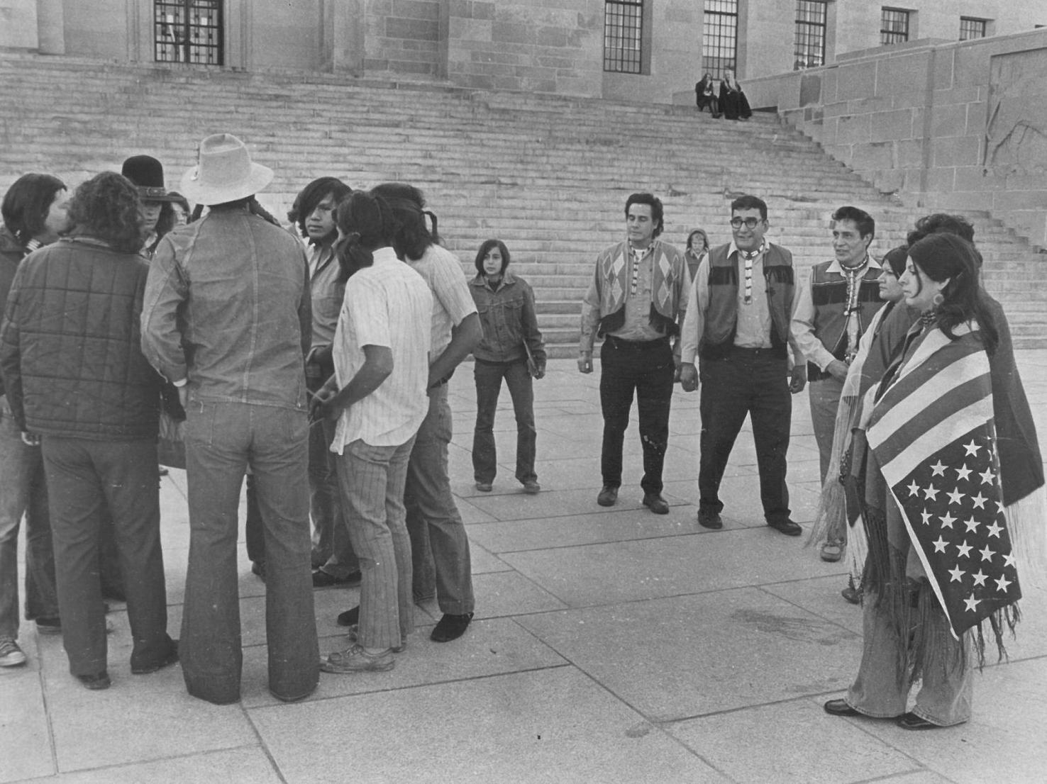 PhotoFiles: Native American rallies in Nebraska