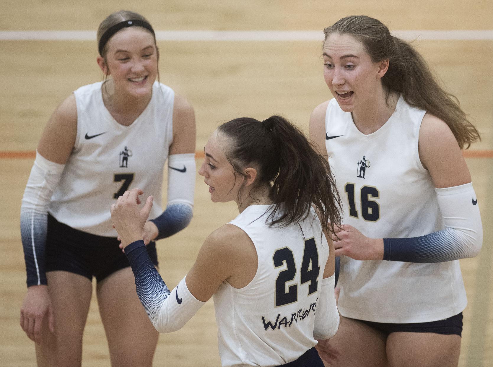 Photos: Battle of No. 1-rated teams highlights Norris volleyball triangular