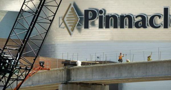 Arena pedestrian bridge to open Sunday