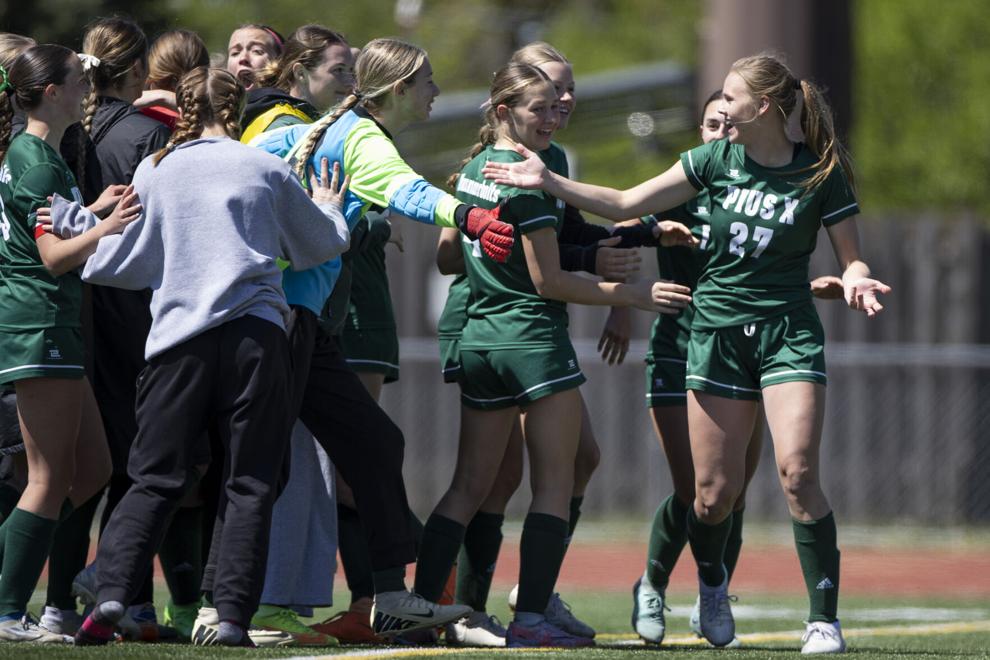 Behind its rookie goalie, Pius X girls soccer caps big week with ...
