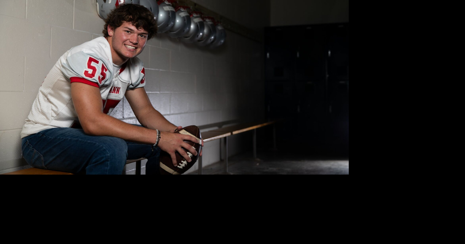 Carrying a heavy heart, Trent Moudry is the soul of Bishop Neumann football