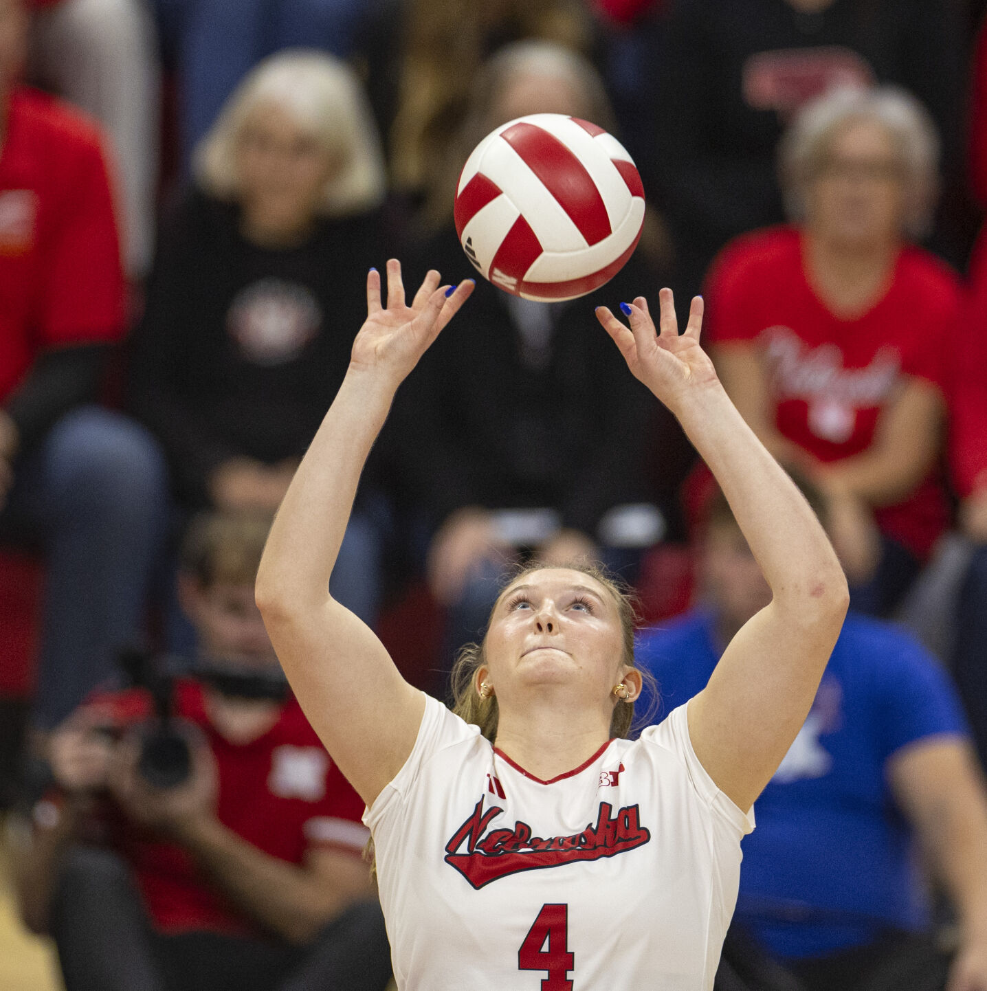 Jackson's perfect match highlights Nebraska volleyball's sweep over ...
