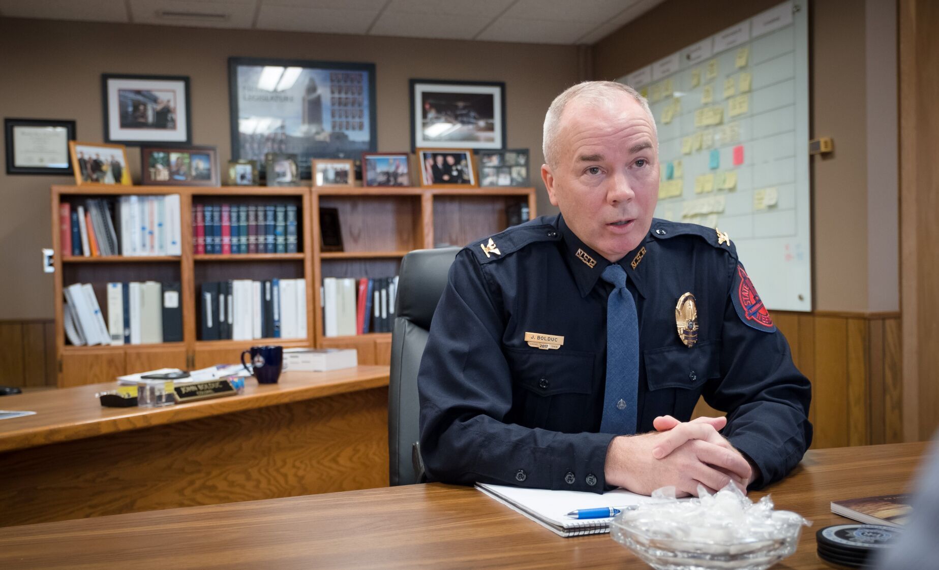 Nebraska State Patrol head John Bolduc set to retire in May