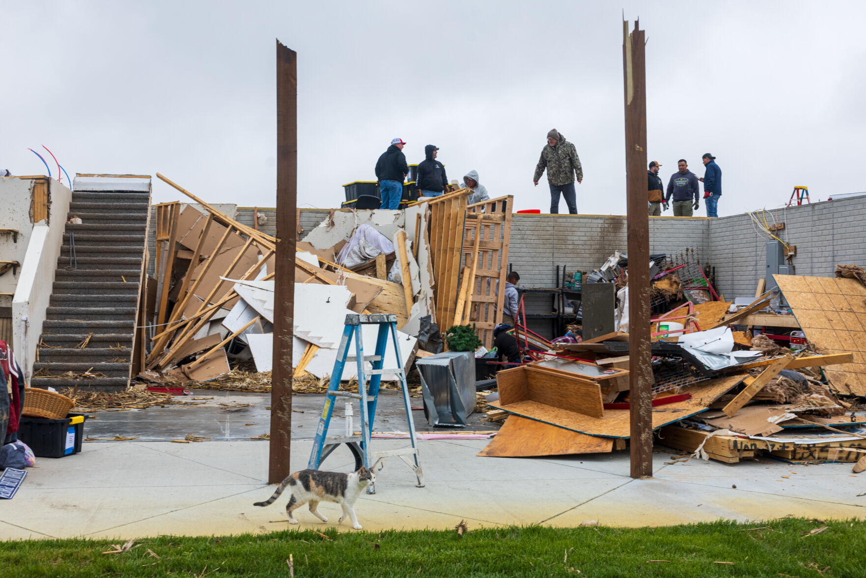 Howard County tornado near St. Libory destroys 2 homes