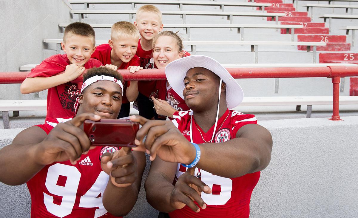 Photos: Nebraska Football Fan Day