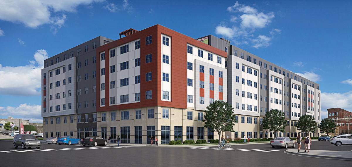 8N Lofts for students under construction