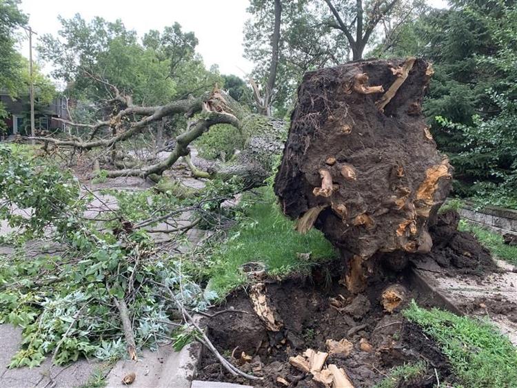 Nebraska storms kill 1, deal damage in Lincoln, Omaha