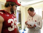 Photos: Huskers visit the NICU