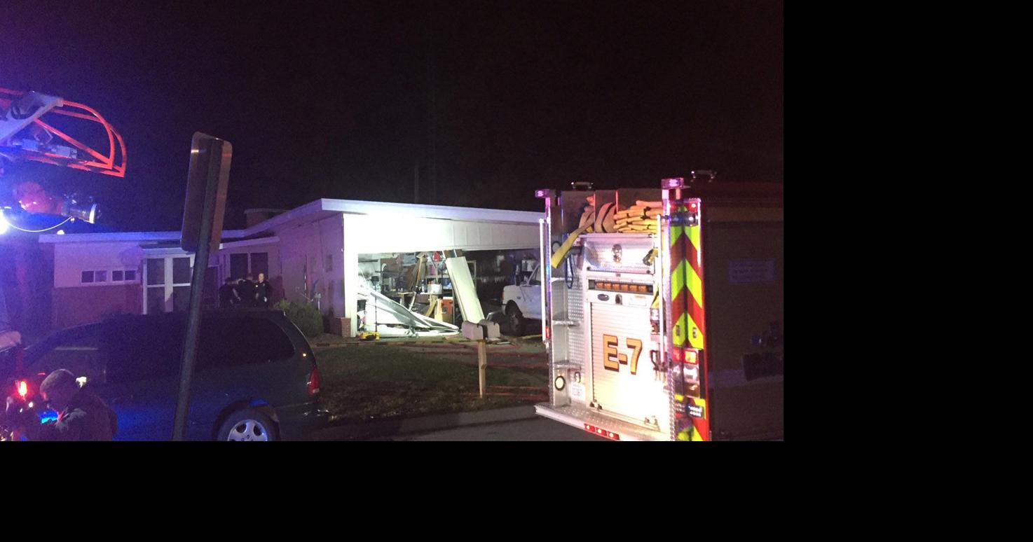 Garage explosion leaves men in critical condition