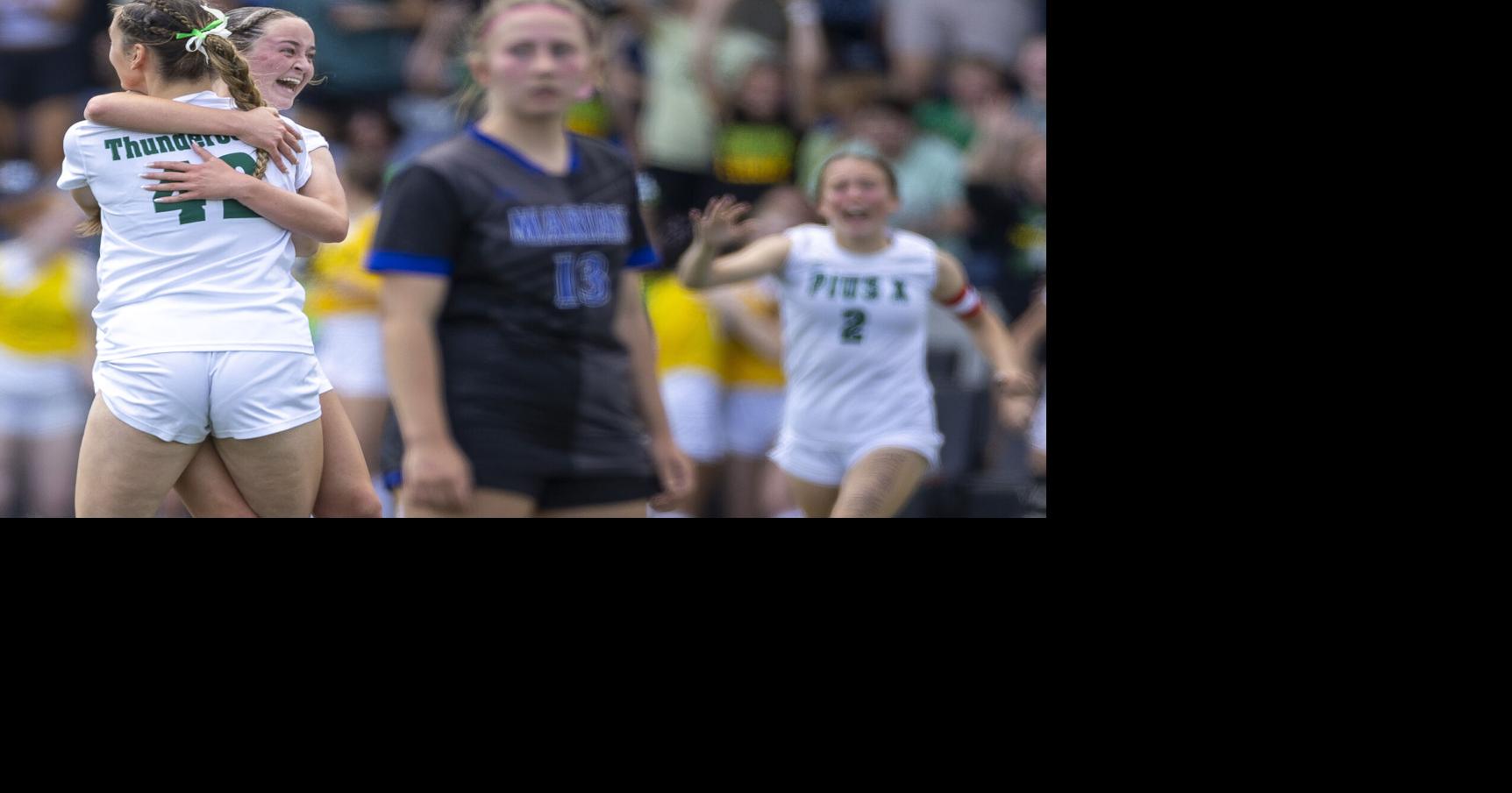 State soccer: Lincoln Pius X girls shock Omaha Marian in semis with ...