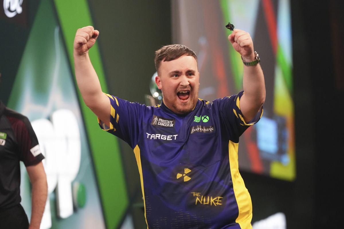 Luke Littler, 17, becomes the youngest world darts champion