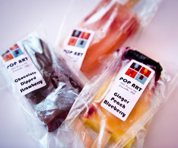 Chill with fancy-flavored ice pops