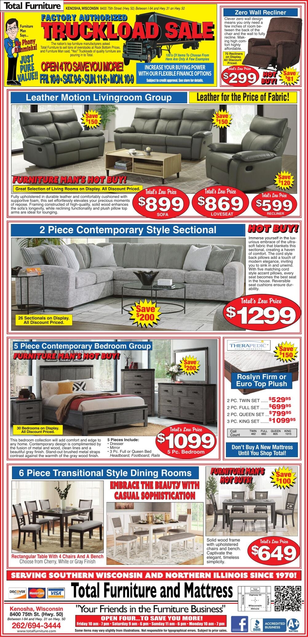 TOTAL FURNITURE - Ad from 2026-06-11