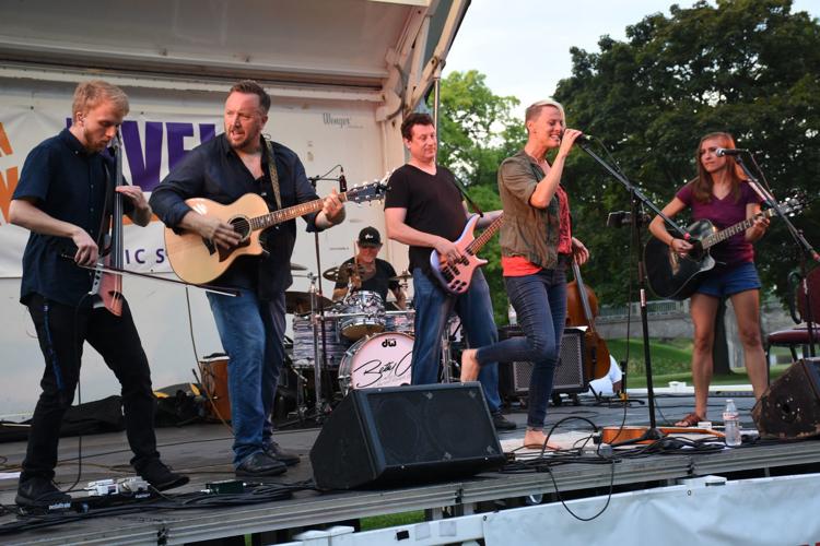 Betsy Ade and the Well-Known Strangers performing with Kenosha Symphony