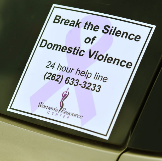 Stickers on sheriff cars to increase awareness of domestic violence ...