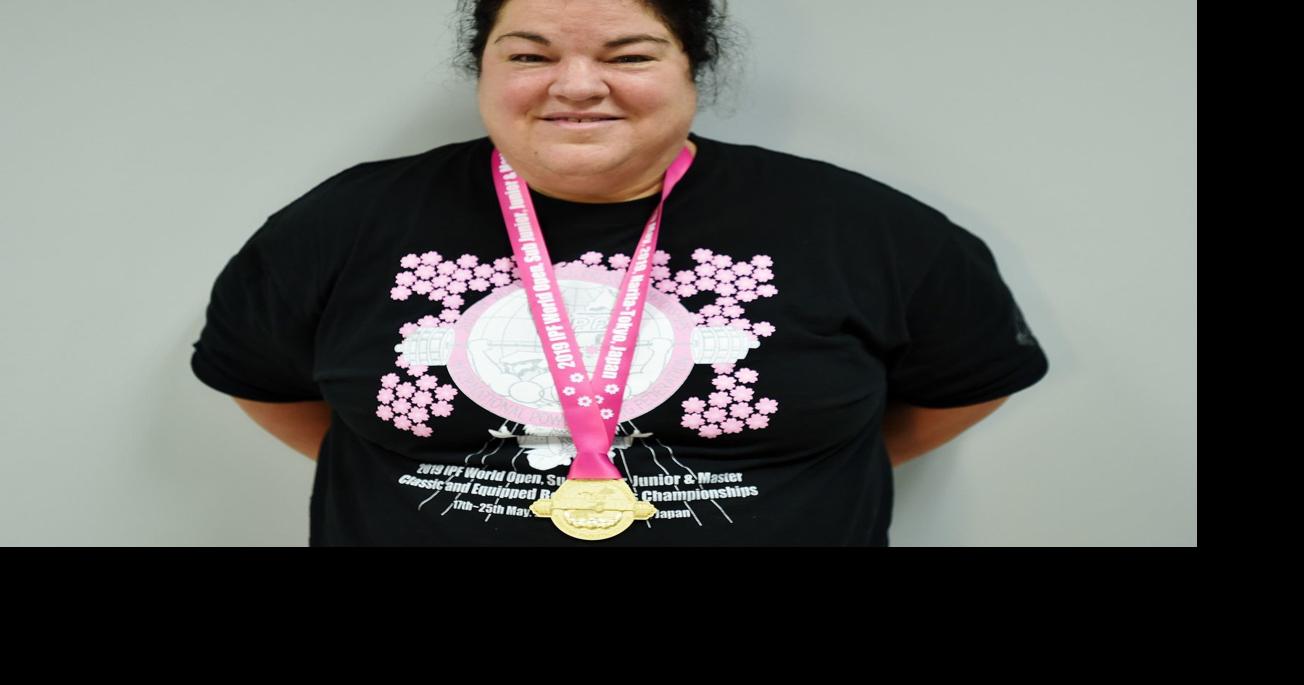 Gretchen gets gold; Herrmann set world record on bench press