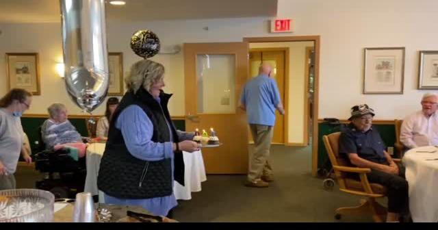 In photos and video: Pete Christofferson turns 100