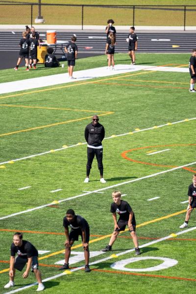 Donald Driver visits Racine for speed and agility camp