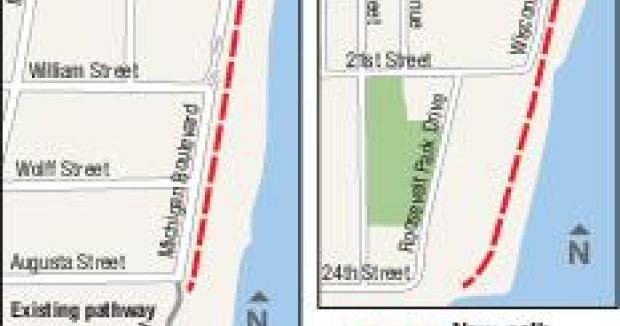 Lake Michigan Pathway getting an extra mile