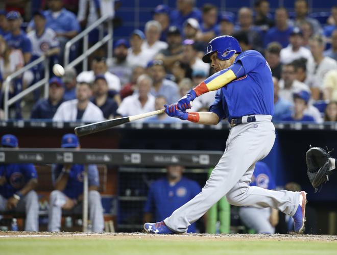 Baseball roundup: Hit-happy Cubs hammer Marlins 11-1