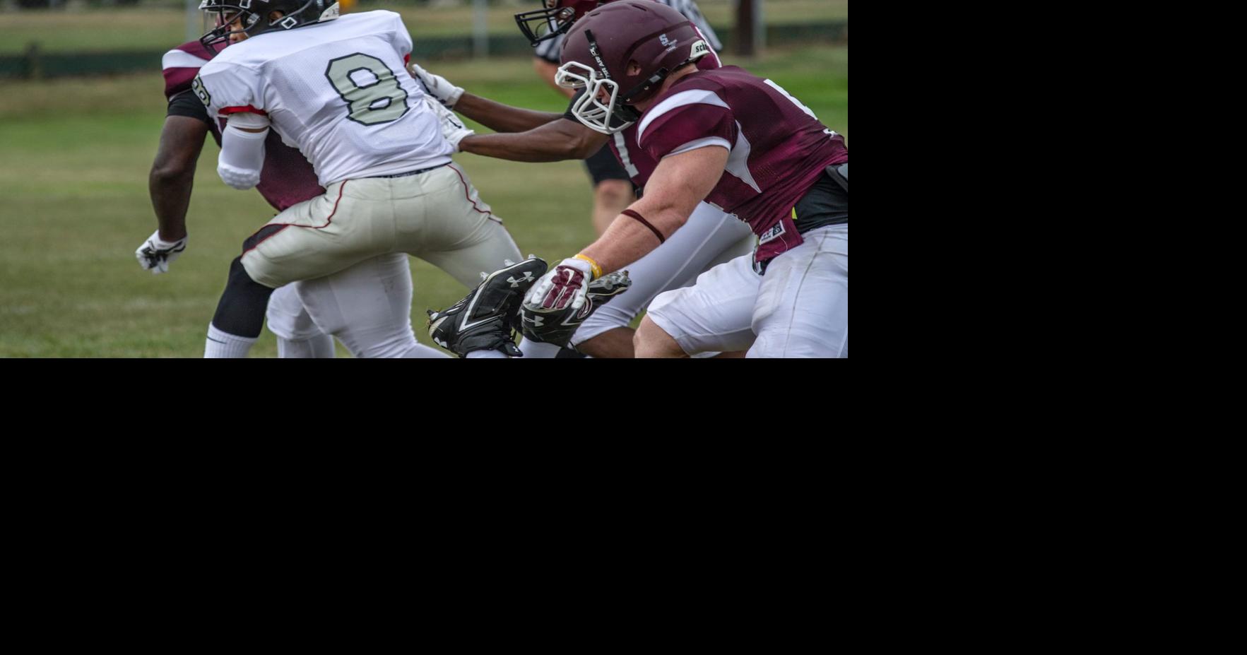 Converted to football: Sanders moves from basketball court to football ...