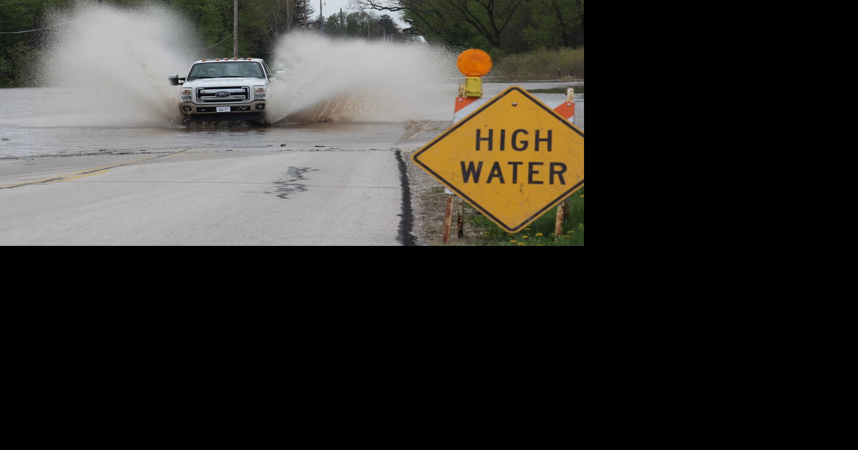 Flood watch in effect for Racine County, flooding reported in Raymond ...