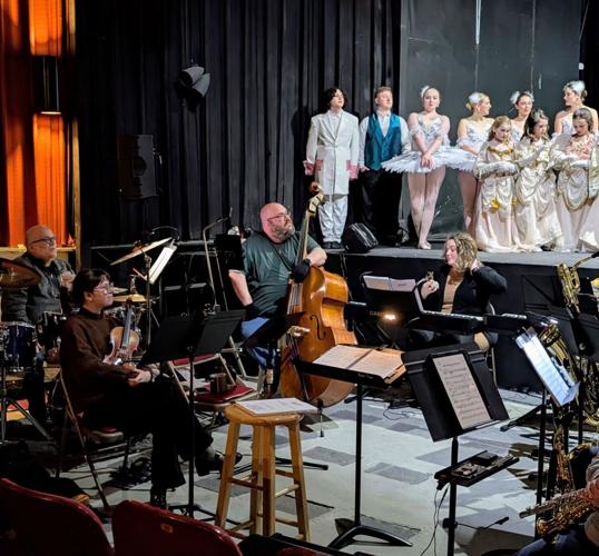 K-Town Burlesque theatrical show on stage at the Rhode Theatre