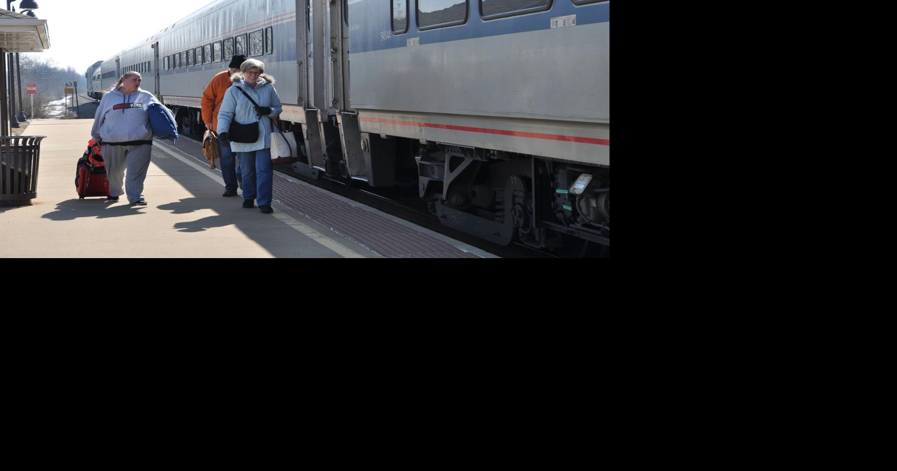 Amtrak's Hiawatha, which stops in Sturtevant, serves record numbers
