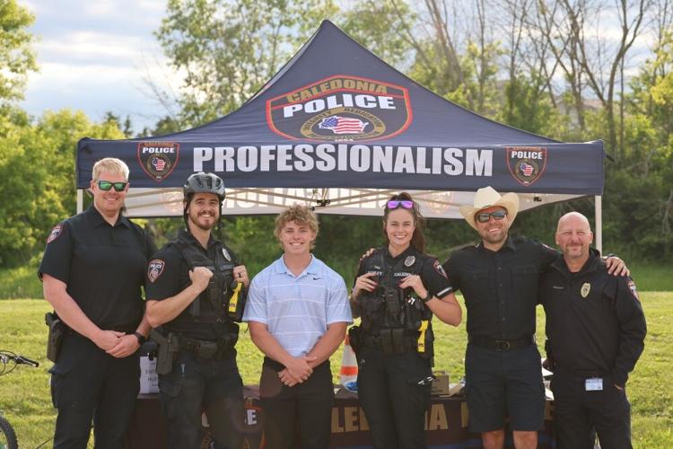 Caledonia Police Department hosts Bike Rodeo