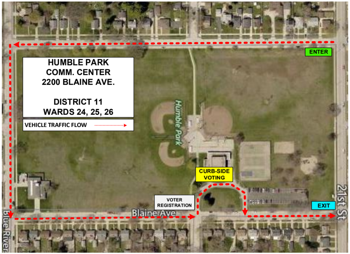 Maps for traffic patterns at Racine polling locations | Local News ...