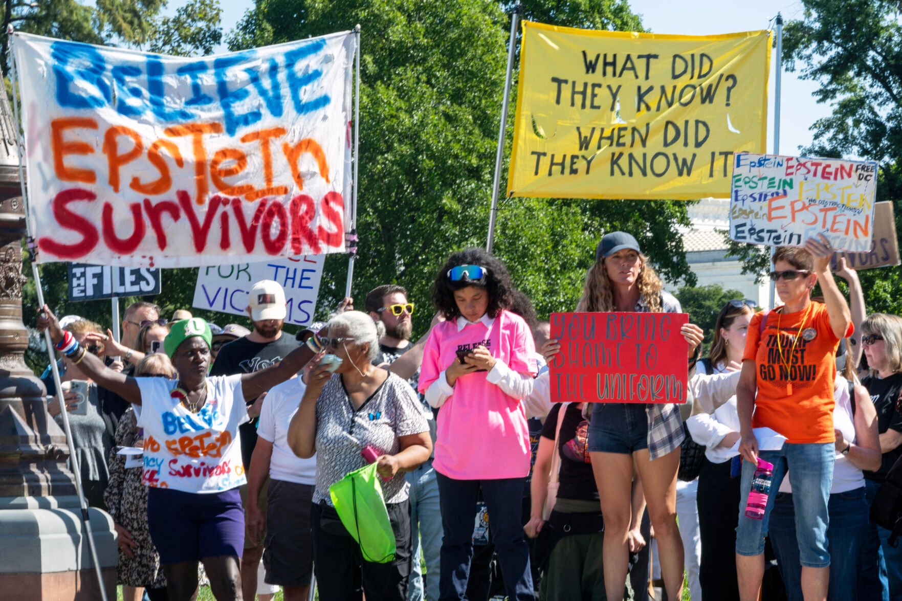 Trump says Epstein files should be released