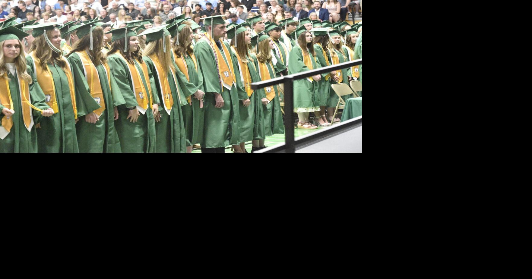 Six photos of Waterford HS 2025 graduation
