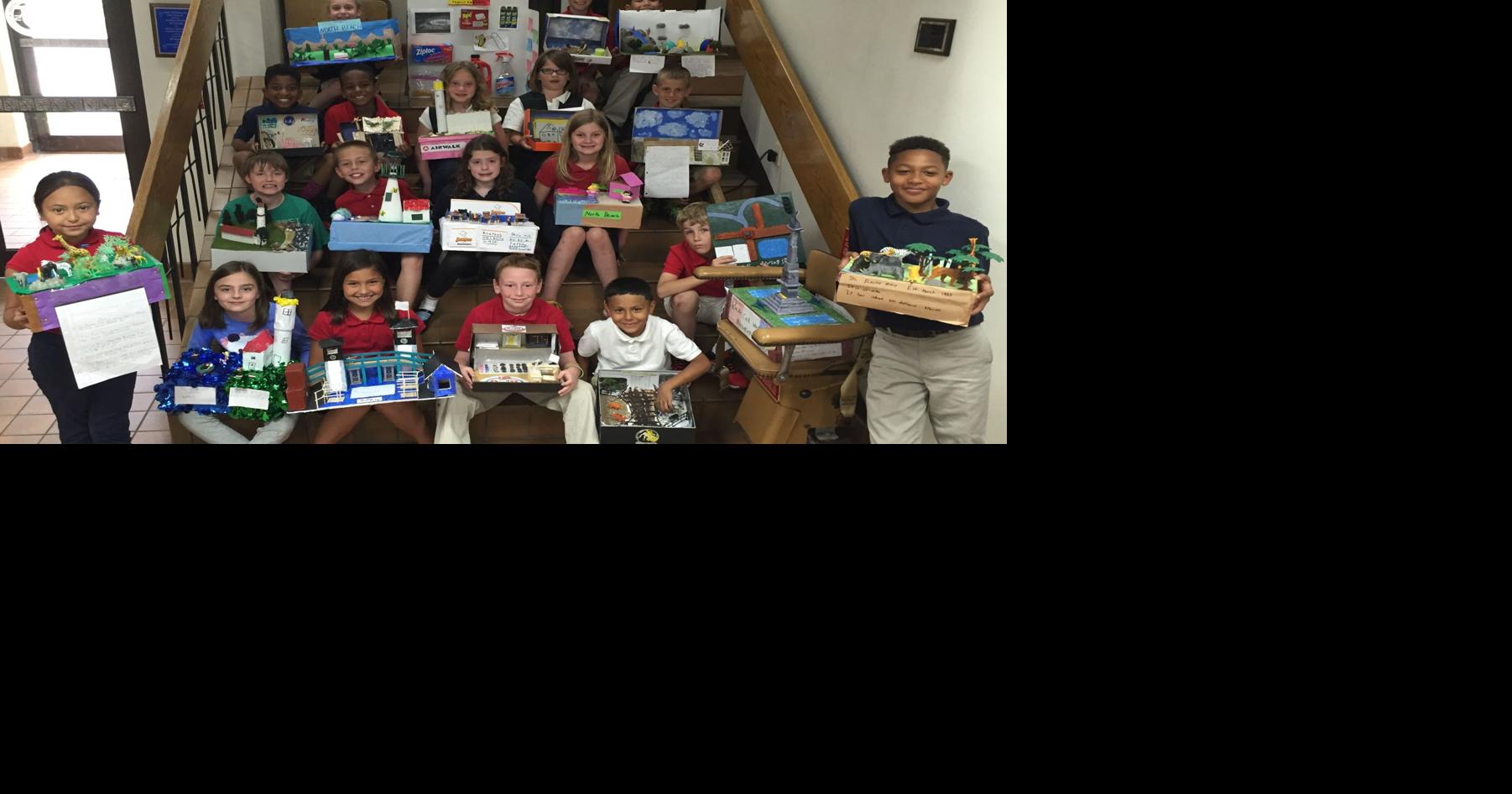 St. Joseph class studies Racine history