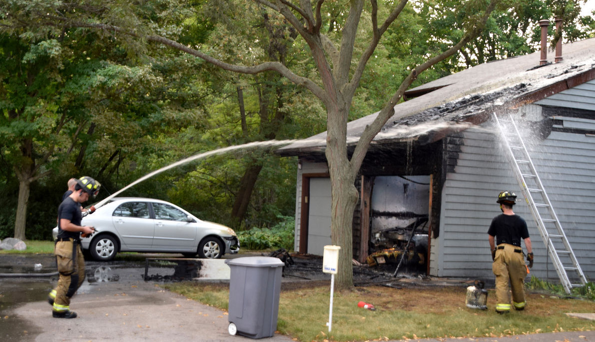 Man rescues neighbor from fire