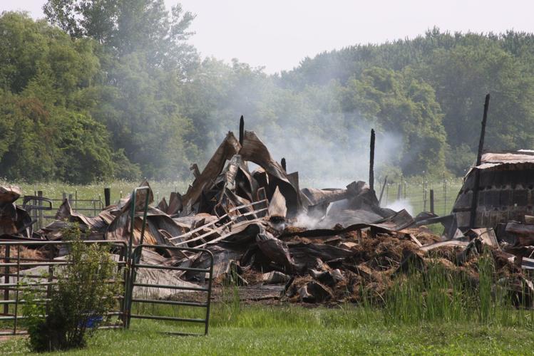 Eleven horses killed in Caledonia barn fire