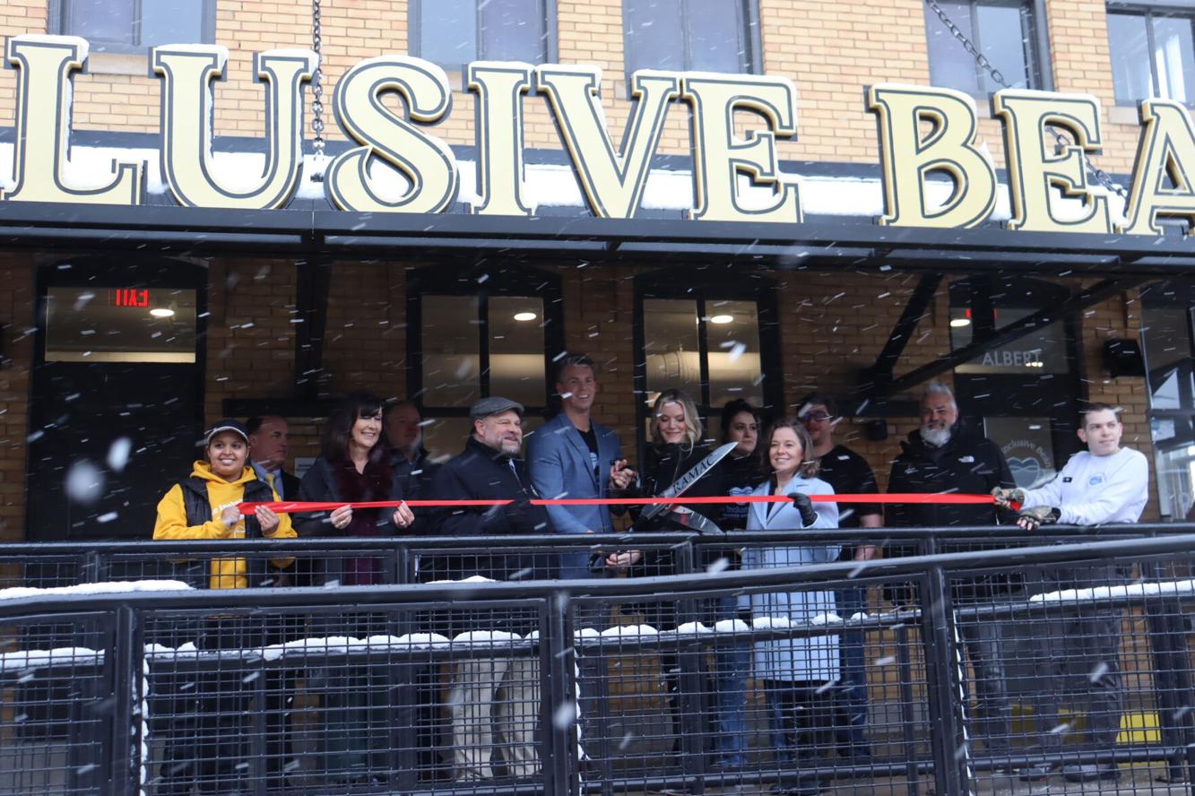 The Inclusive Bean holds ribbon cutting in Belle City Square